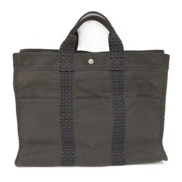 Hermes | Bags | Hermes Her Line Mm Canvas Gray | Poshmark